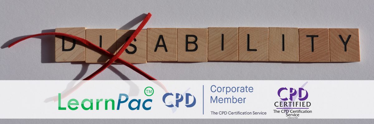 Disability Awareness - E-Learning Courses with Certificates